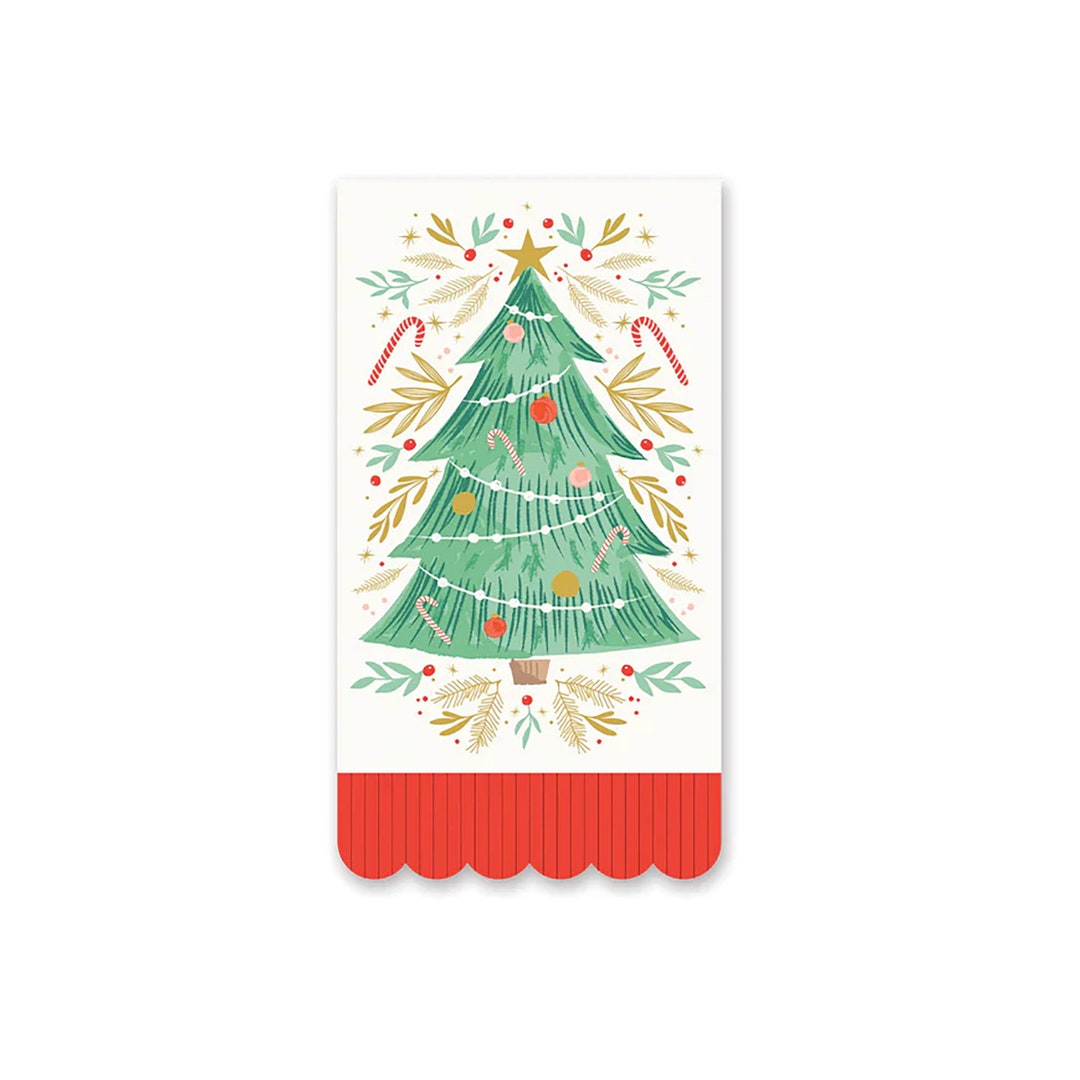 Christmas Tree Napkins | Christmas Dinner Napkins | Holiday Napkins ...