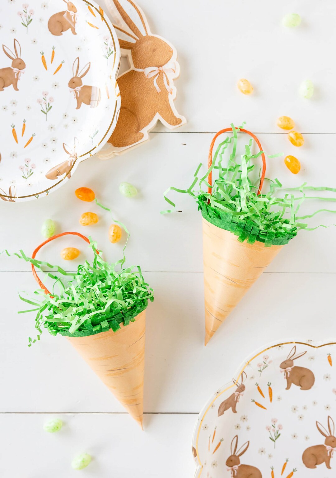 Carrot Baskets | Easter Party Supplies | Easter Party Favors | Mini ...