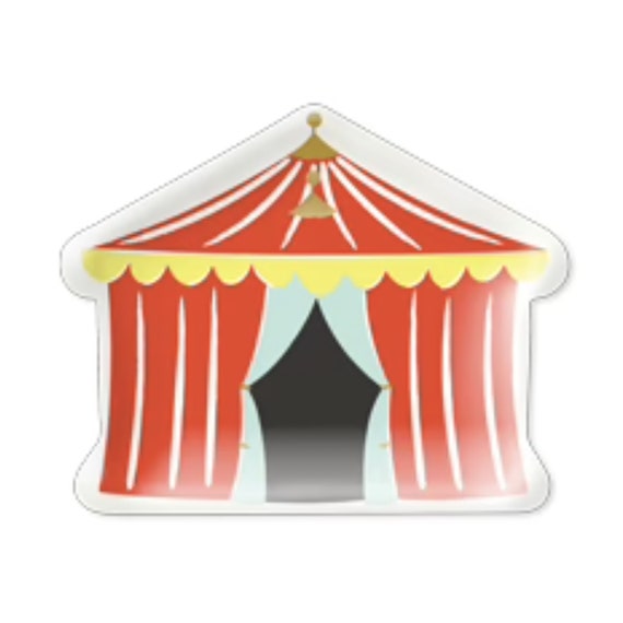 Circus Plates | Circus Baby Shower - Circus Birthday Party - Carnival ...