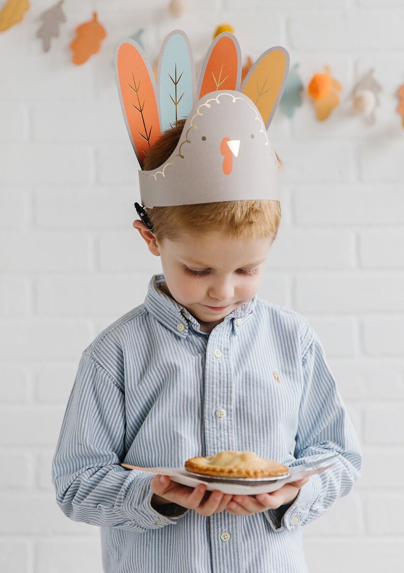 Turkey Hats Thanksgiving Hats Thanksgiving Hats for Kids - Etsy