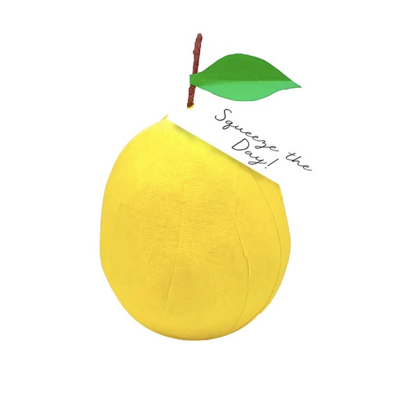 Squeeze the Day - Lemon Surprise Ball | Lemon Party Favors - Lemon ...