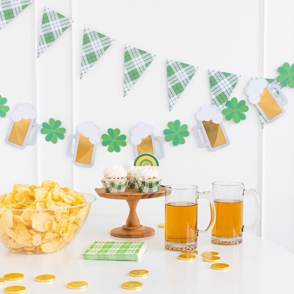 St Patricks Banner - Etsy