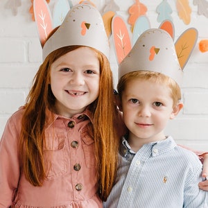 Turkey Hats Thanksgiving Hats Thanksgiving Hats for Kids - Etsy
