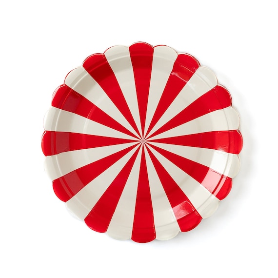 Circus Plates | Circus Baby Shower - Circus Birthday Party - Carnival ...