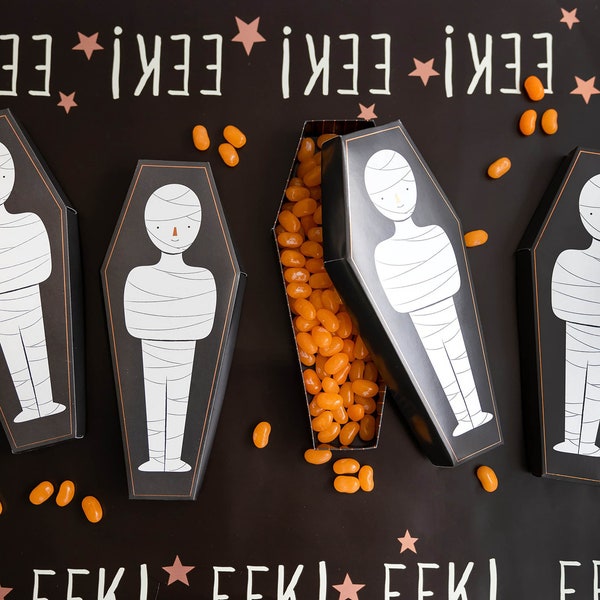 Halloween Coffin Box - Etsy