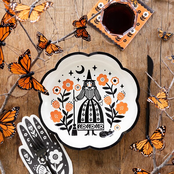 Halloween Plate - Etsy