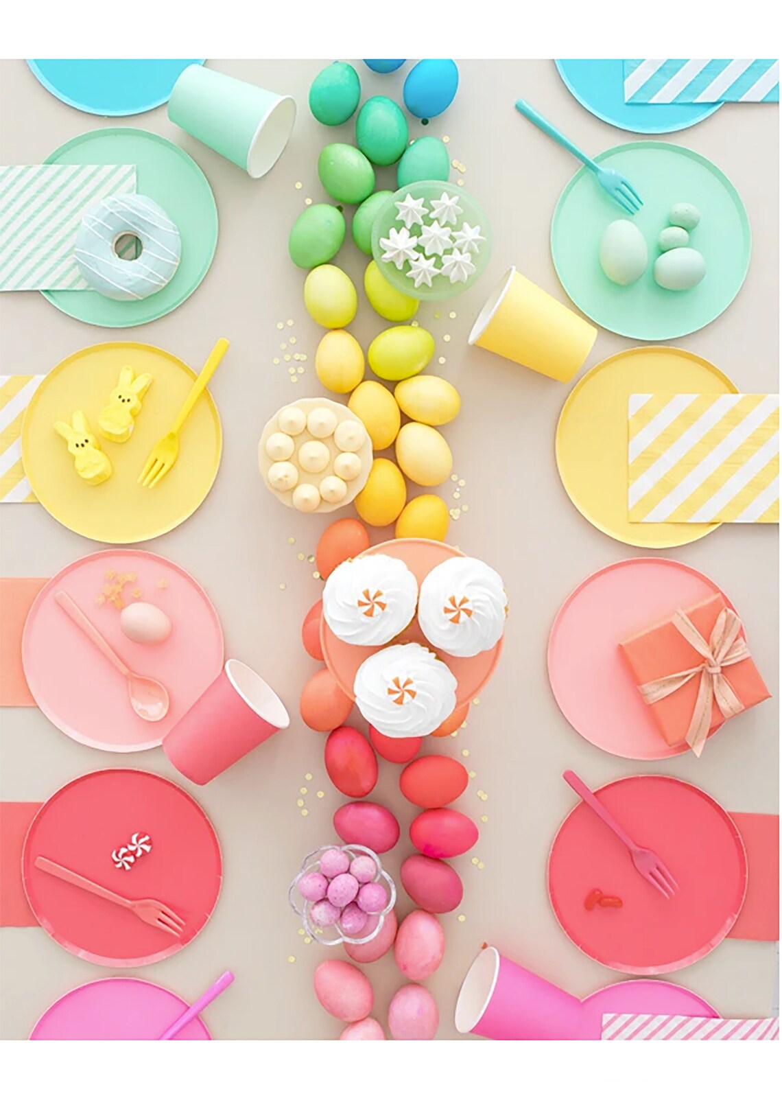 Candy Plates Candyland Party Rainbow Birthday Candyland | Etsy