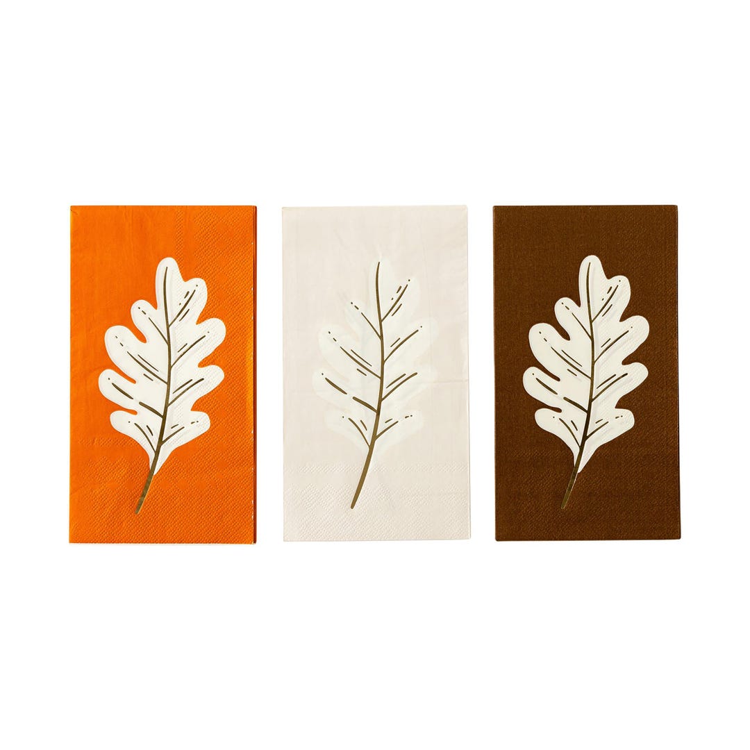 Fall Paper Napkins | Thanksgiving Dinner Napkins | Disposable Dinner ...
