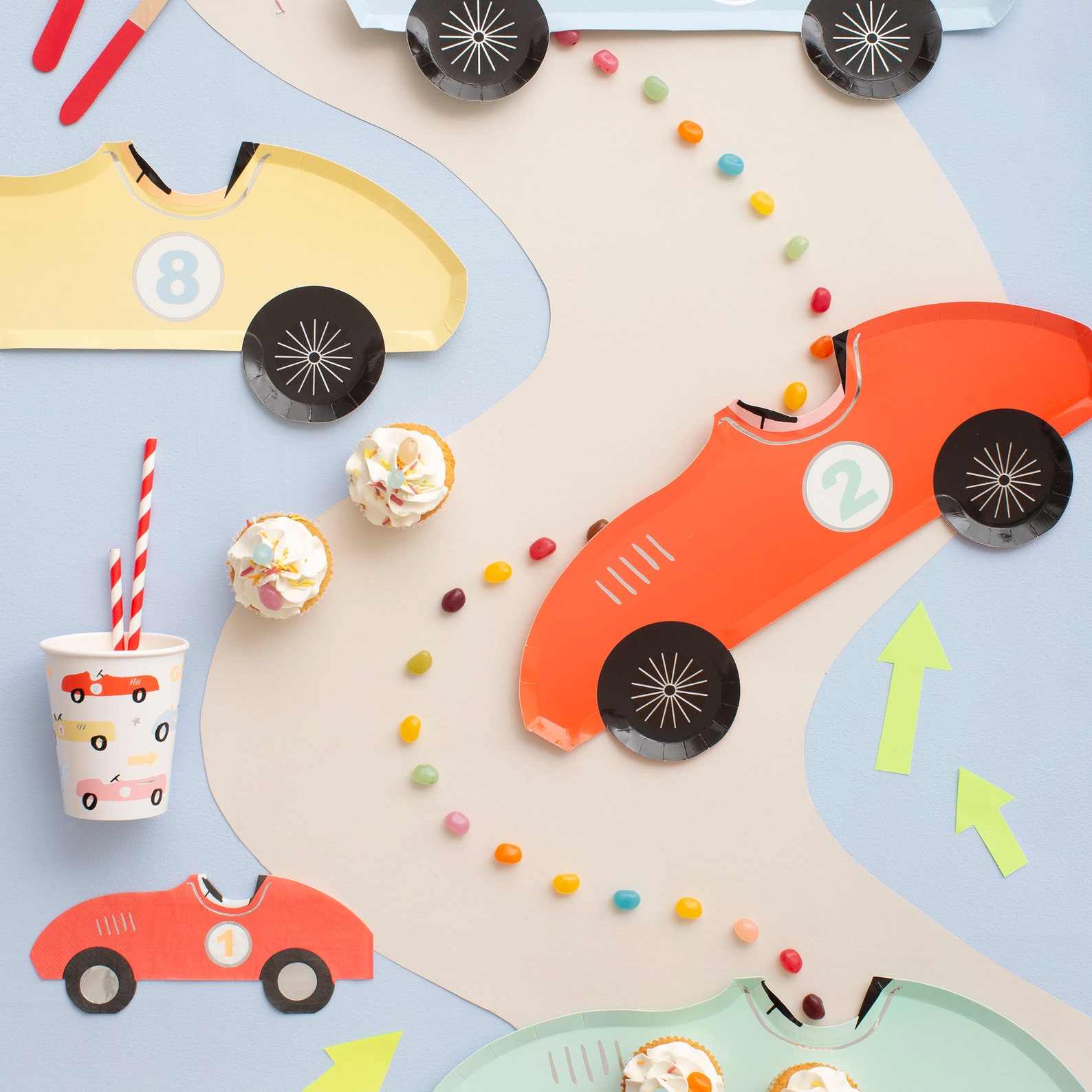 Car Napkins Race Car Birthday Race Car Party Car Themed | Etsy