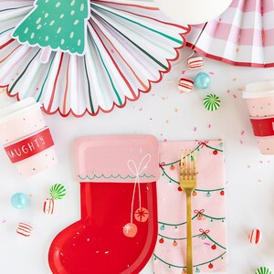 Christmas Paper Fan Decoration Christmas Party Decoration Party Fans ...