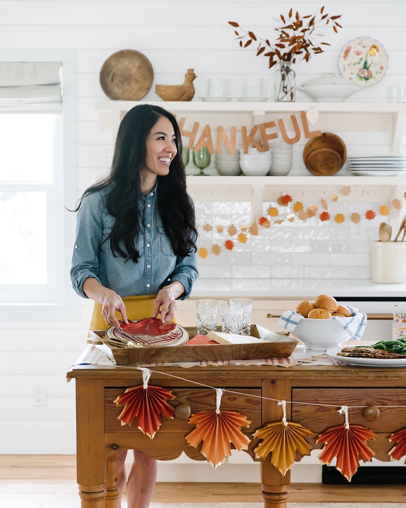 Thankful & Grateful Plate Set Thanksgiving Paper Plates | Etsy