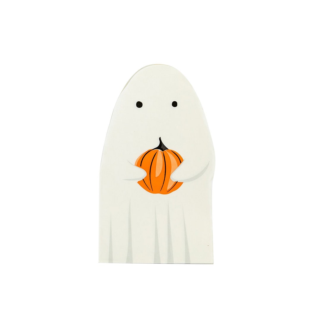 Ghost Napkins Halloween Napkin Fall Paper Napkin Ghost - Etsy