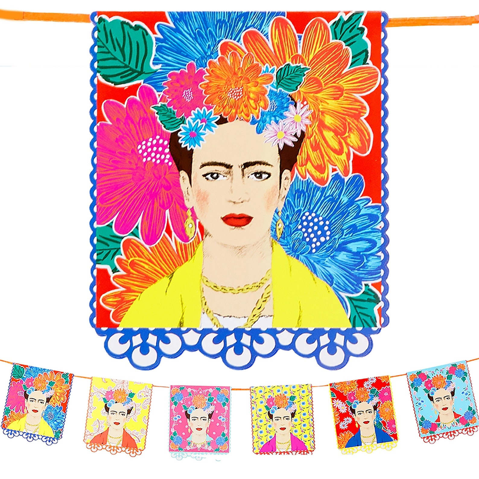 Frida Kahlo Party Decoration Fiesta Party Decor Fiesta - Etsy