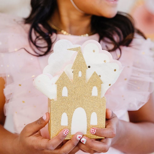 Princess Favor Boxes Princess Castle Favor Box Royal - Etsy