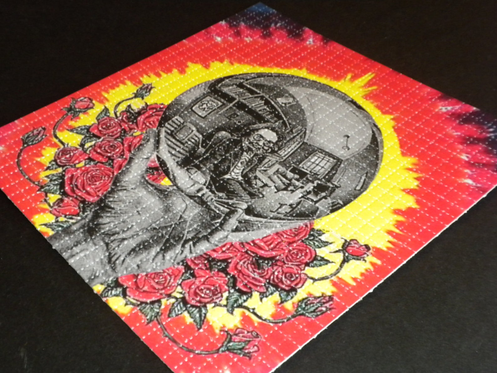 Garcia Illusion Grateful Dead Blotter Art Print - Etsy
