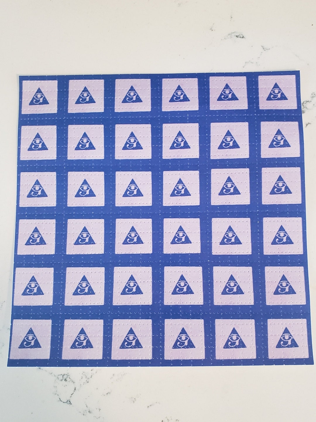 Blue Pyramid Eye of Ra Vintage Style Tribute Sheets to Eye of Horus ...