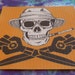 2015 Gonzo Skull and Peyote Fist Hunter S. Thompson Blotter Art Print ...