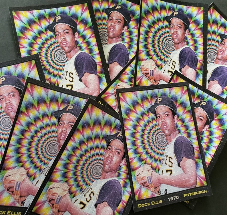 Limited Edition Set 50th Anniversary Doc Ellis on L No Hitter - Etsy