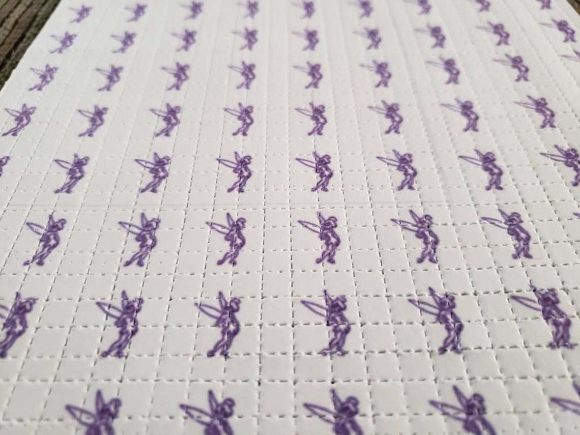 Original Rare Tinkerbell Purple Vintage Blotter Art Print. | Etsy