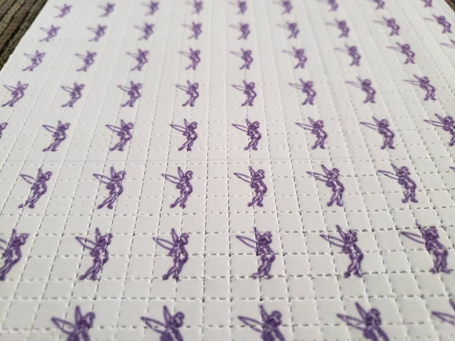 Original Rare Tinkerbell Purple Vintage Blotter Art Print. - Etsy