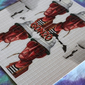 Original 2015 Hunter S. Thompson Gonzo Blotter Art Print - Etsy