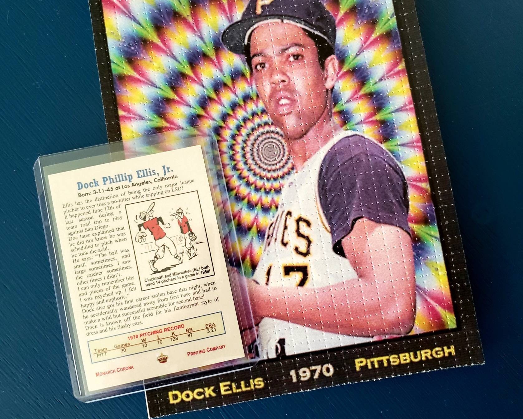 Limited Edition Set 50th Anniversary Doc Ellis on L No Hitter - Etsy