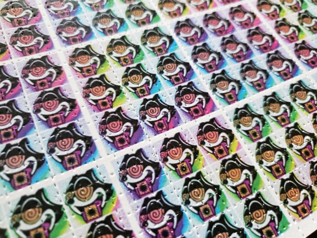 Rare Bootleg Street Print Trippy Felix Blotter Art Print - Etsy