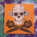 2015 Gonzo Skull and Peyote Fist Hunter S. Thompson Blotter Art Print ...
