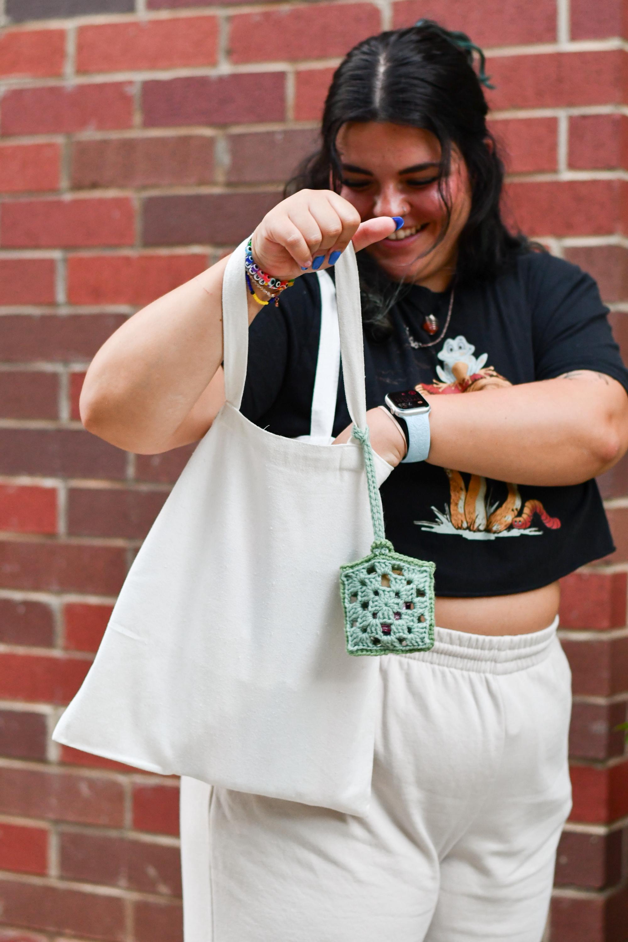 Mini Hanging Pouch, Hanging Pouch, Mini Purse, Crochet Bag, Crochet ...