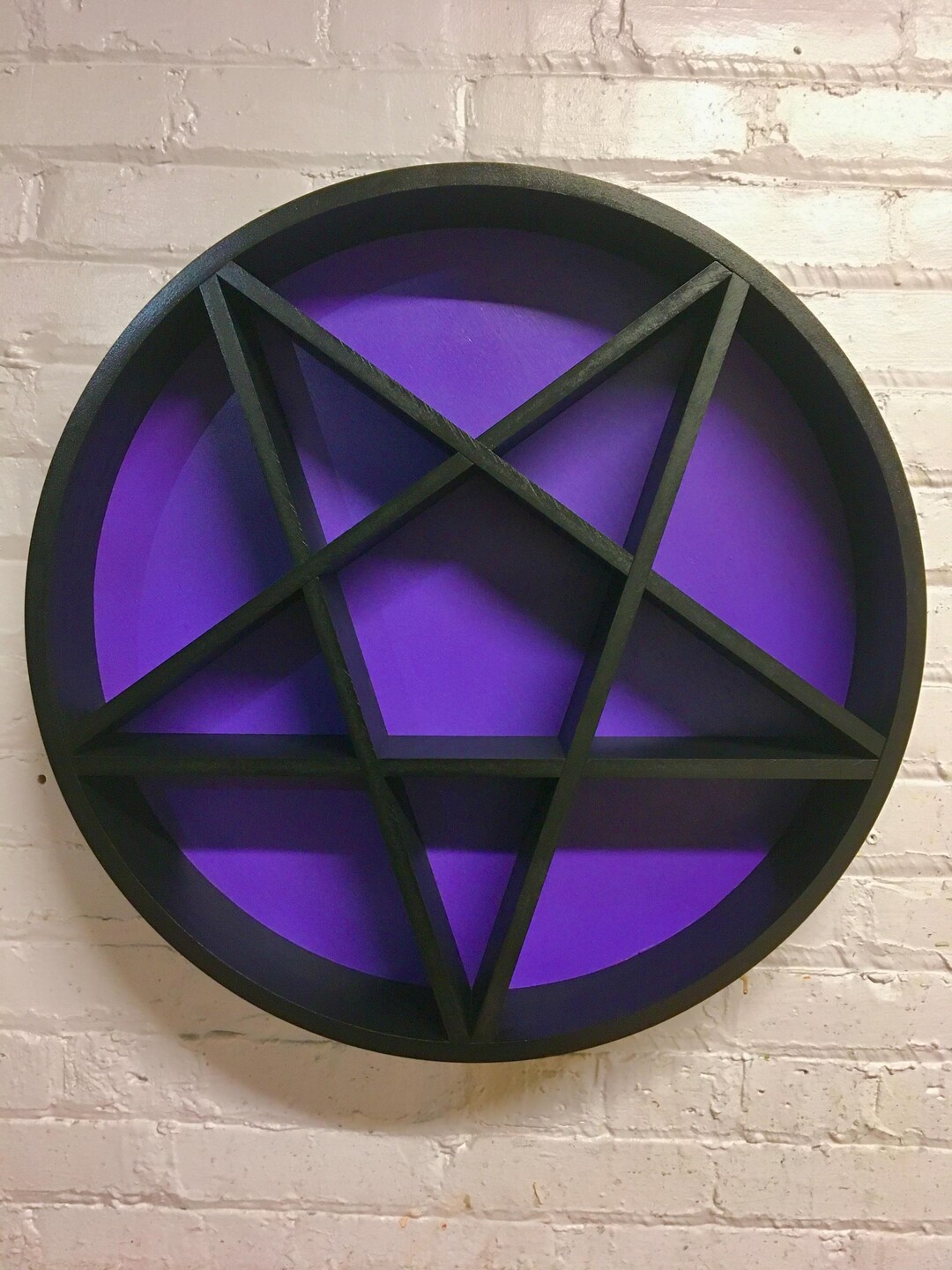 Purple Reign Pentagram/pentacle Shelf (P560-7) - Etsy