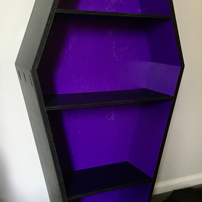Purple Shelving Unit - Etsy