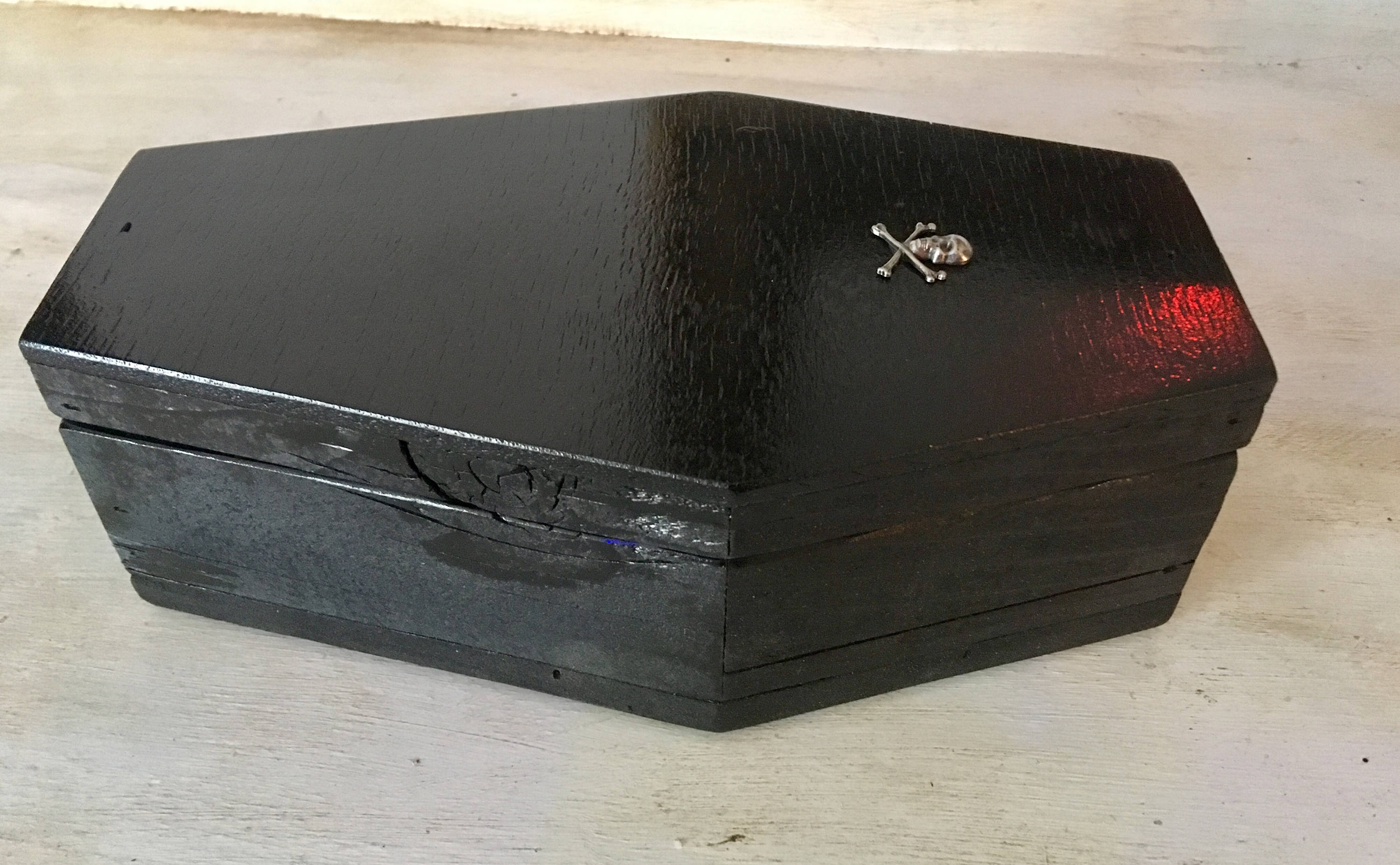 Handmade Miniature Coffin Jewelry/keepsake Box - Etsy