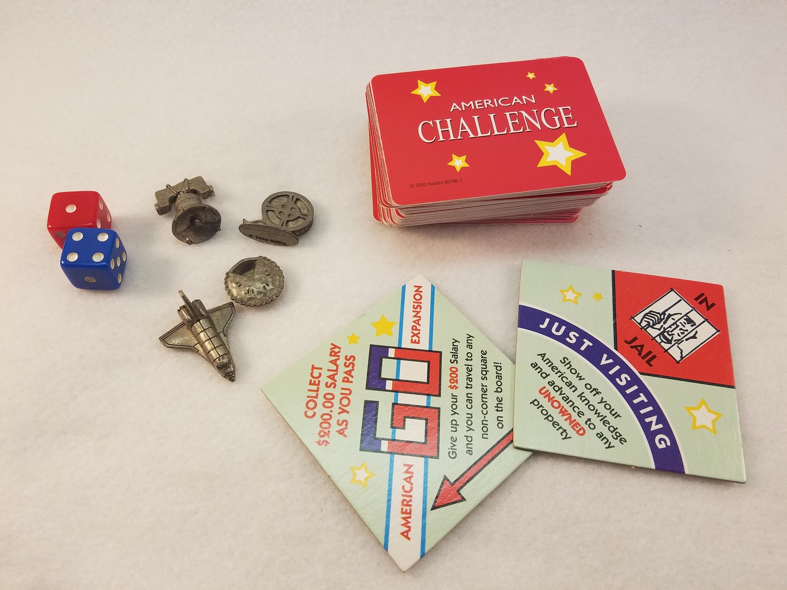 Monopoly The America Edition Game Cards and pieces Monopoly | Etsy