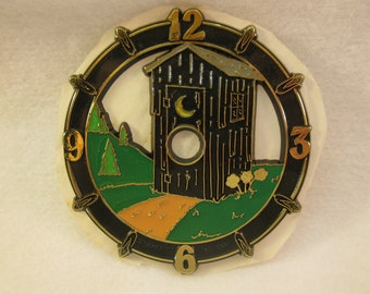 Outhouse Clock | Etsy