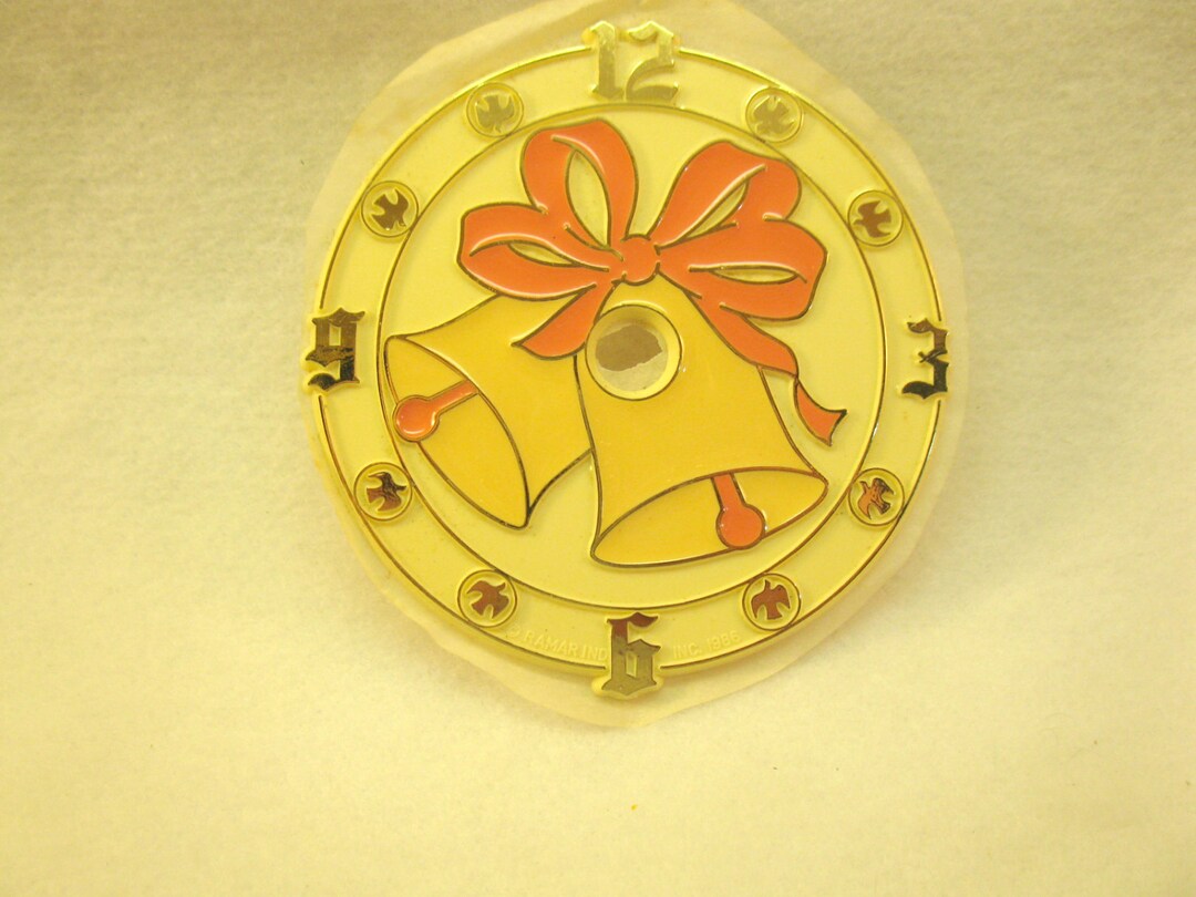 Vintage Plastic Clock Face Bells for Clockmaking - Etsy