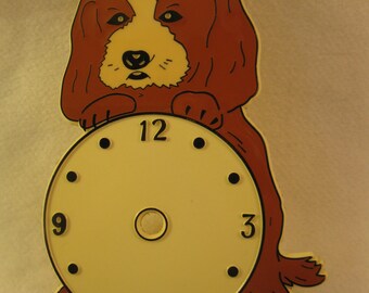 Dog Face Clock - Etsy