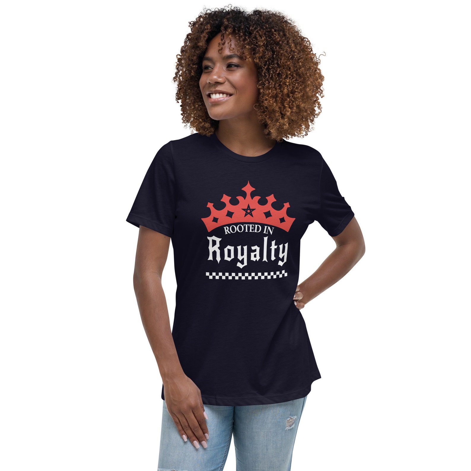 Moorish American Rooted in Royalty Moors in America Women's Relaxed T ...