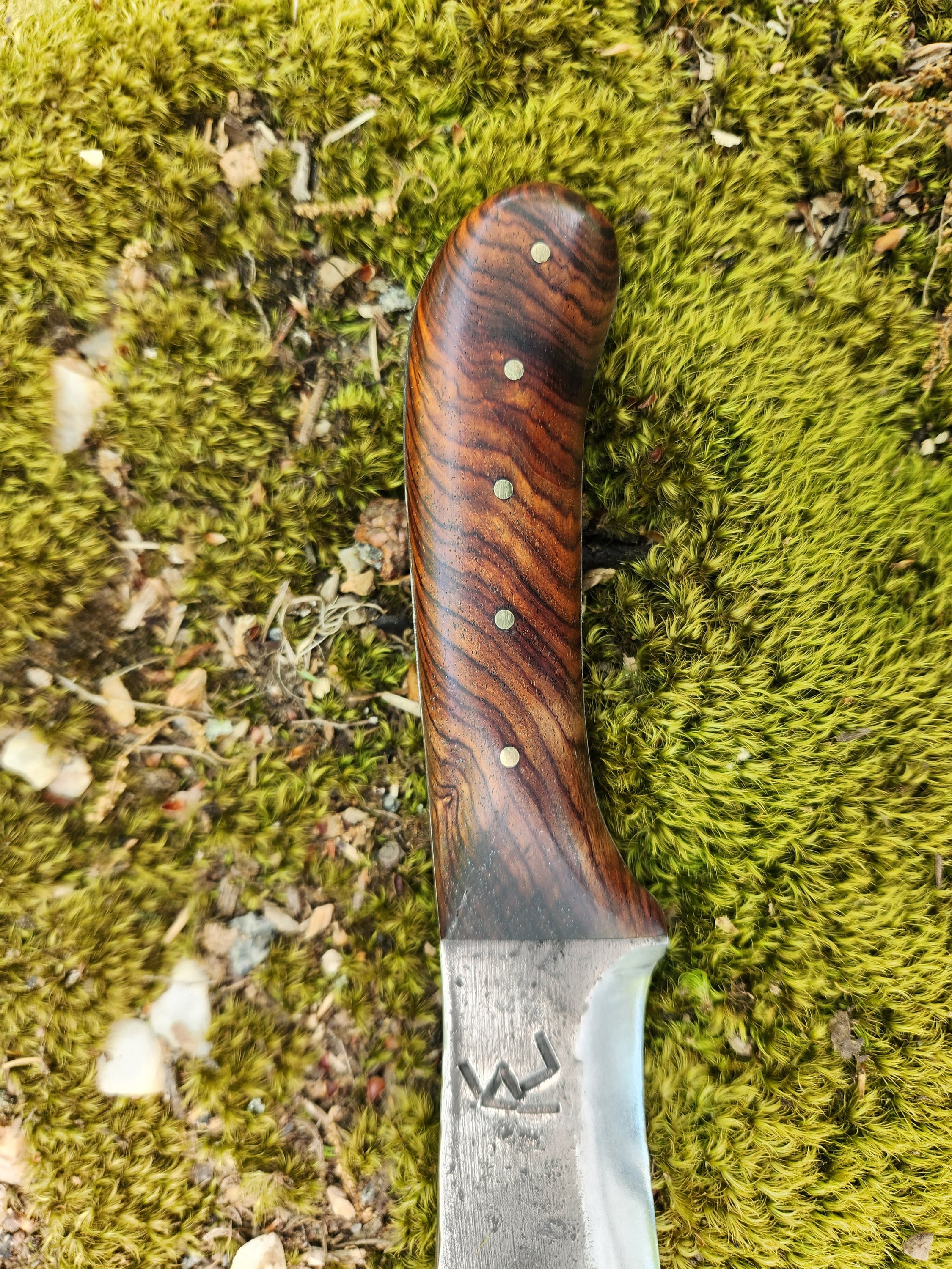 Mountain Man, Butcher Knife, Hand Forged Custom Knife by RLS Knives - Etsy