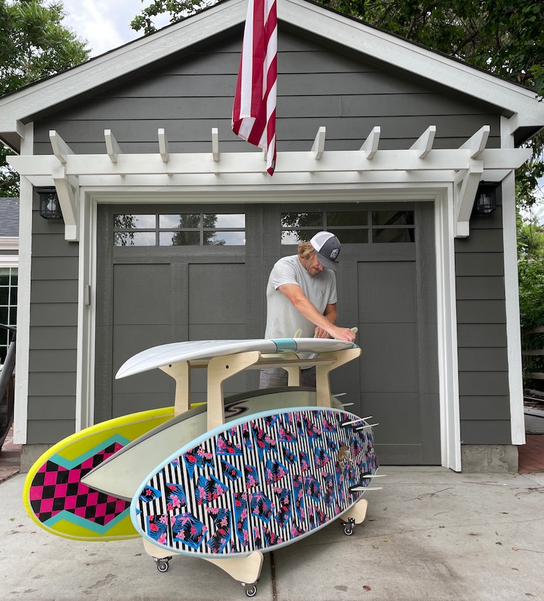 Drop in Surfboard Storage Work Bench - Etsy