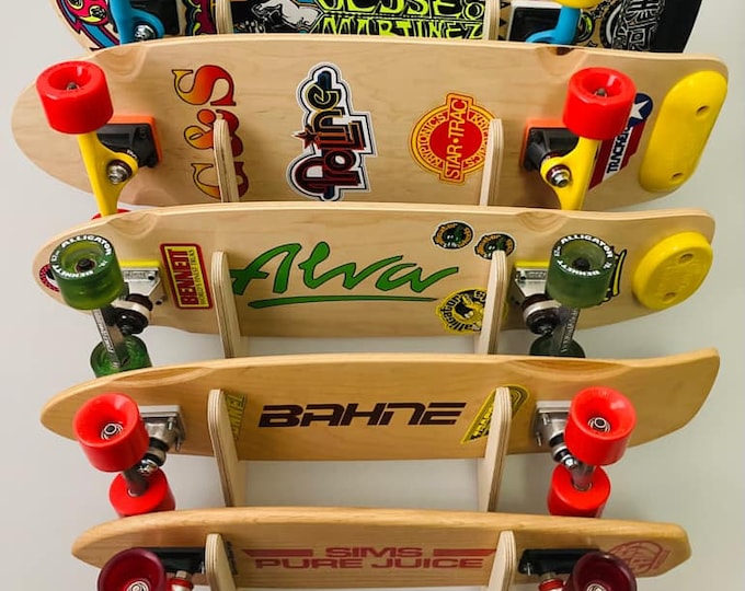 Inline / Roller Skate Rack. Holds 4 Pairs - Etsy