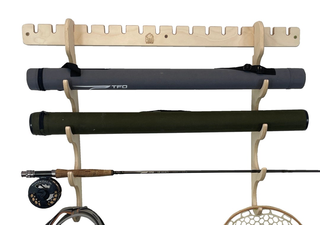 THE HOOKSET Fishing Rod Rack - Etsy