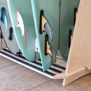 THE PACIFICA Freestanding Surfboard Display and Storage Rack - Etsy