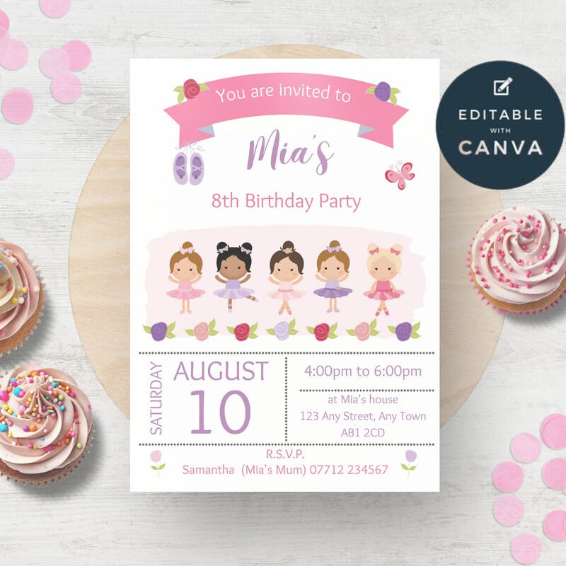 Ballerina Theme - Etsy