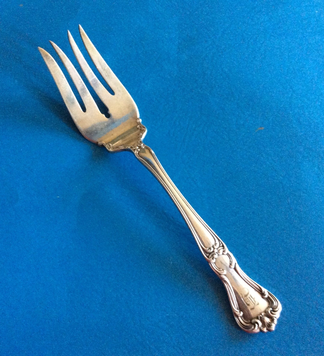 Buckingham by Gorham Sterling Silver Meat Serving Fork - Etsy