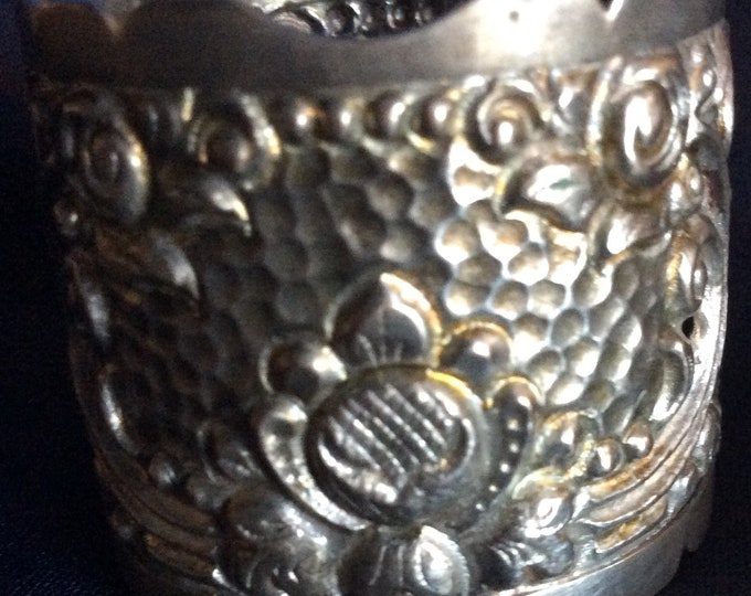 Set of 8 Yogya Indonesian Silver Napkin Rings Serviette Holders - Etsy