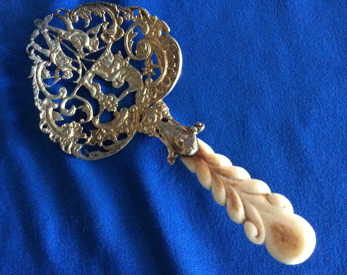 Antique Patternbead 1880 by Whiting Sterling Silver Bon Bon Spoon 4 1/8 ...