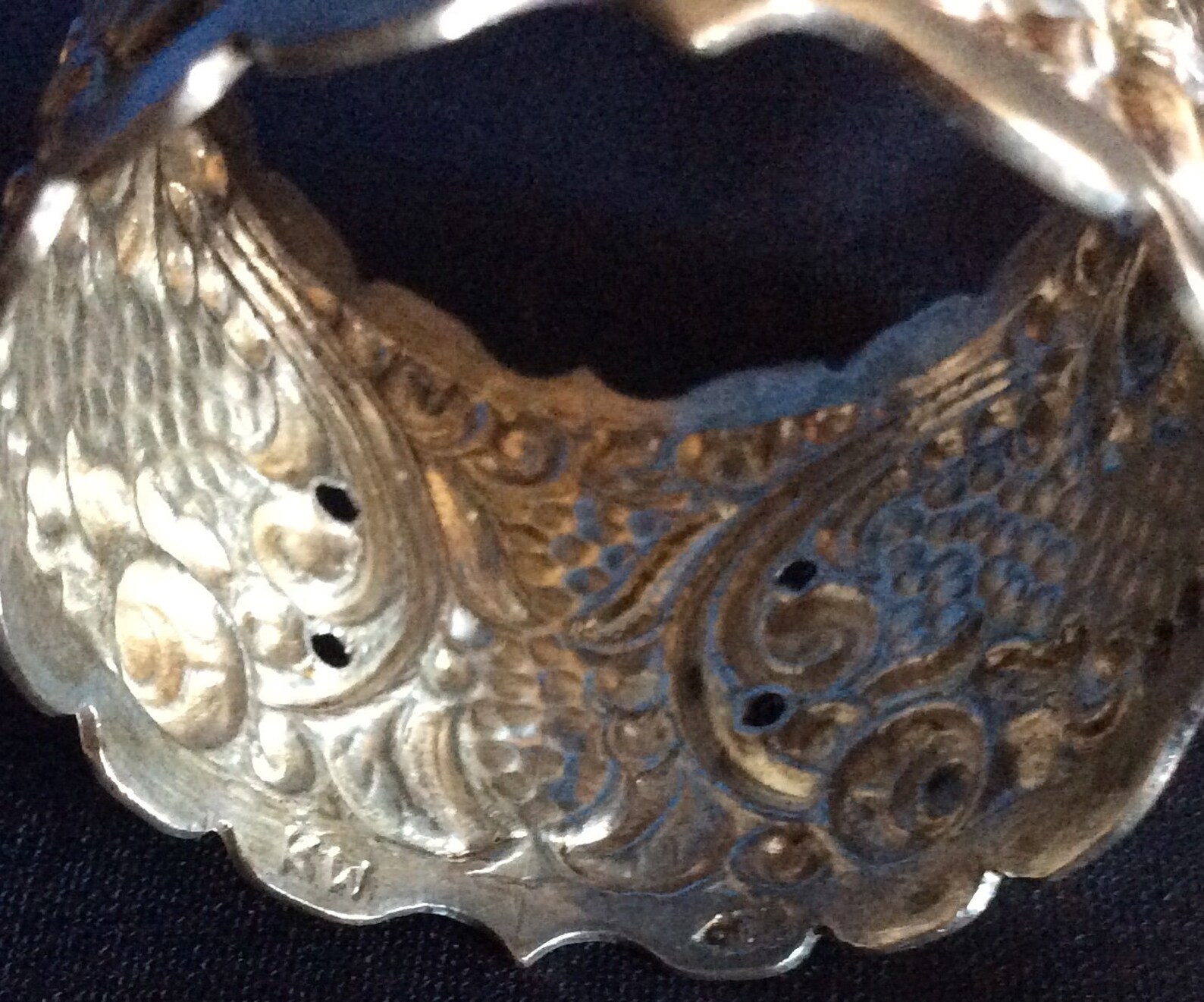 Set of 8 Yogya Indonesian Silver Napkin Rings Serviette Holders - Etsy