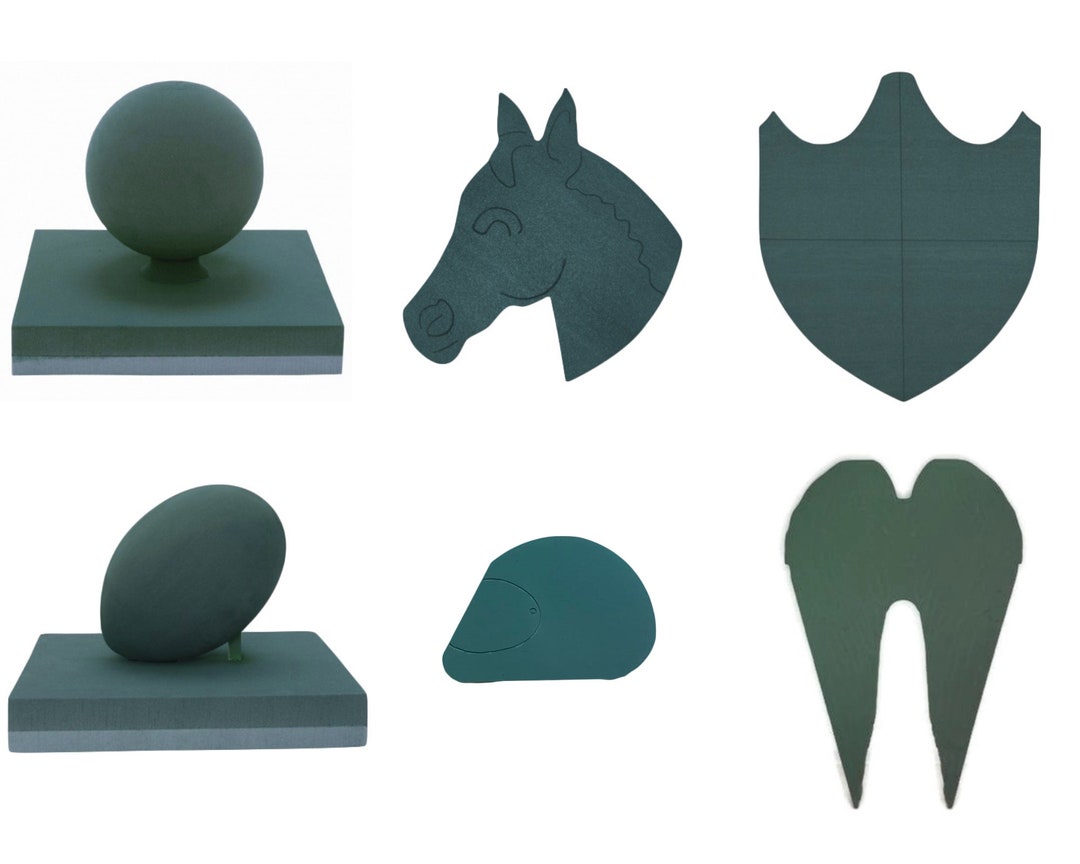 Val Spicer Floral Foam Design Shape for Fresh Flower Craft - Shape ...
