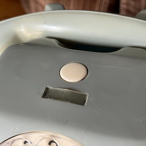 Vintage 1970 Grey Rotary Phone Made in Italy - Etsy