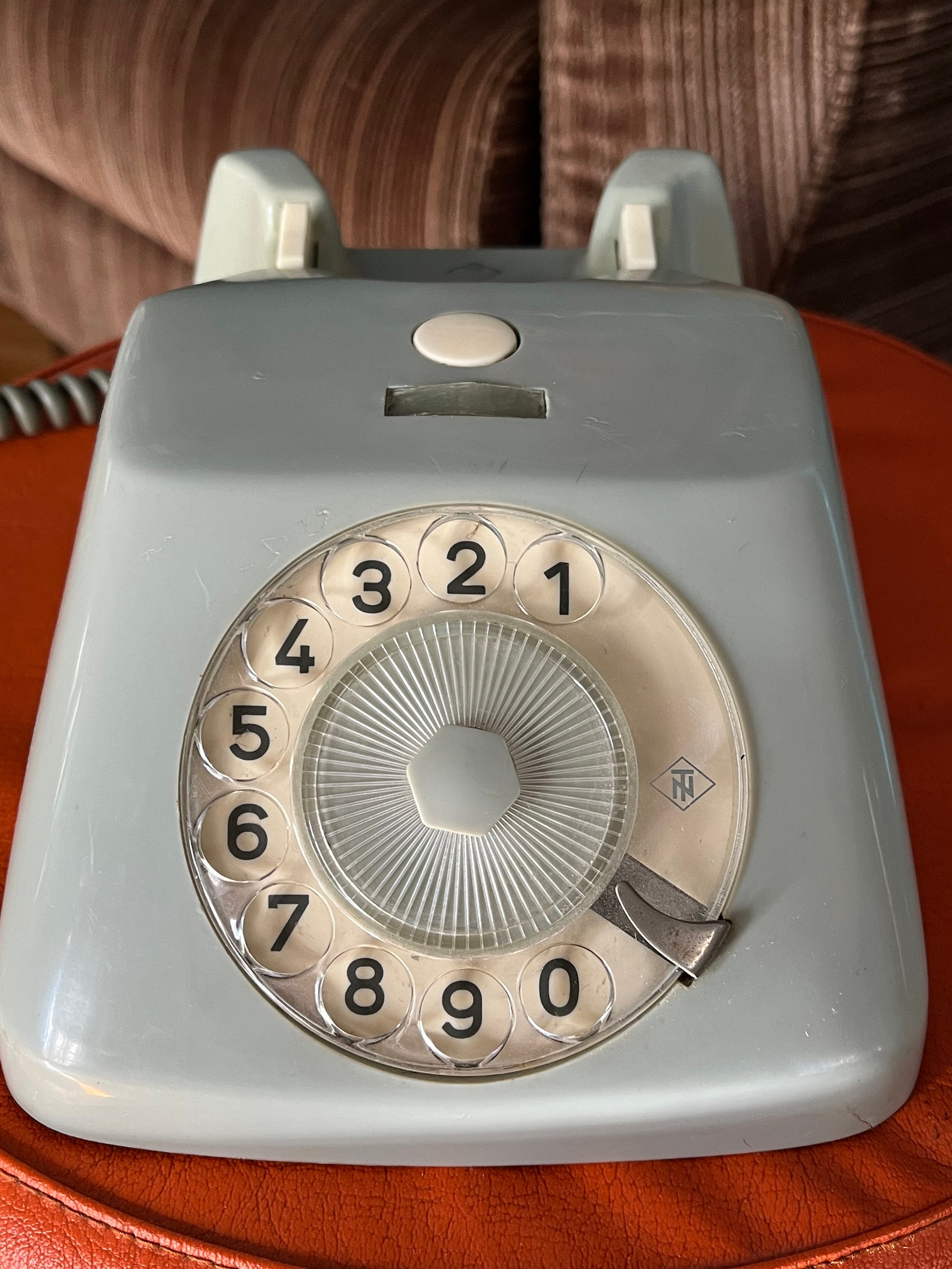 Vintage 1970 Grey Rotary Phone Made in Italy - Etsy
